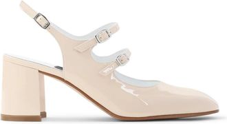 Carel Femme, Chaussures, Beige, Taille: 38 EU Escarpins Sling Back Banana en Cuir Verni
