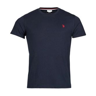 U.S.Polo Association Kurzarm T-Shirt Dunkelblau Herren - - Tops - Herren - Blau - 2XL