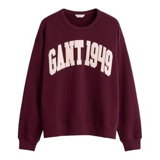 GANT SweaT-shirt graphique - Femme - Sweatshirts et sweats &agrave; capuche - Violet - Taille: 44 FR