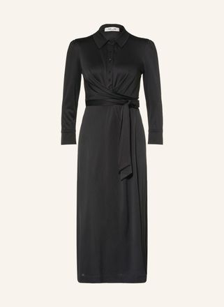 Diane Von F&uuml;rstenberg Diane Von Furstenberg Hemdblusenkleid Sana In Wickeloptik schwarz