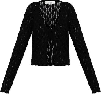Frame Denim Femme, Pulls, Noir, Taille: 36 FR Cardigan &agrave; D&eacute;coratif
