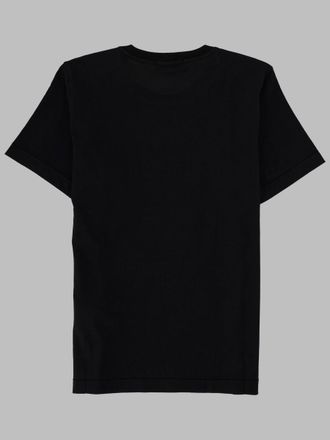 Stone Island Logo-Embroidered T-Shirt - Black