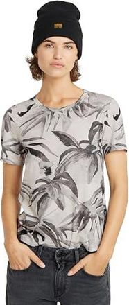 G-Star G-Star Femme Top Palm Tree Allover, Multicolore (antarctica watertexture palm D24725-C565-G636), L
