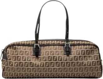 Fendi Sac bandouli&egrave;re vintage doccasion - Femme - Pre-owned - Beige - Taille: ONE Size