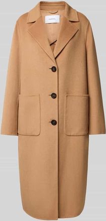 Comma Mantel mit Reverskragen