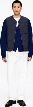 Arket Gesteppte 2-in-1-Liner-Weste -Blau