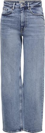 Only Female Jeans mit weitem Bein ONLJUICY Hohe Taille Weiter Beinschnitt Jeans
