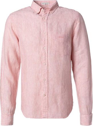 GANT Herren Hemd orange gestreift