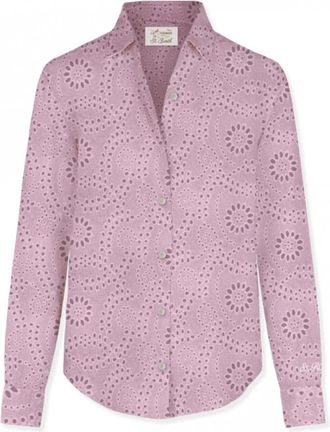MC2 Saint Barth Femme, Blouses et Chemises, Rose, Taille: 40 FR Meredith Long Sleeve Shirt
