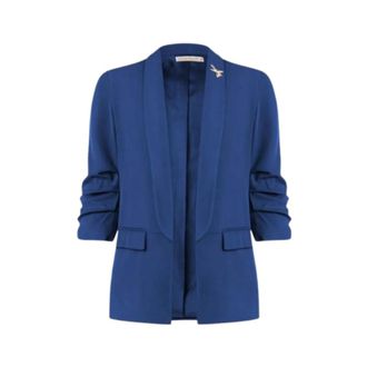 Rinascimento Blazer - - Jackets - Damen - Blau - 3XL