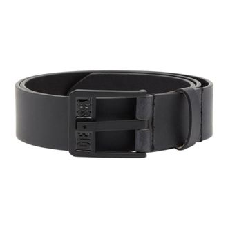 Diesel Leather Belt X10592P1913 - - Accessories - Herren - Schwarzk - 90 CM