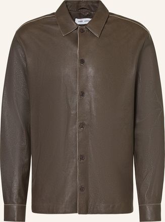 Sams&oslash;e & Sams&oslash;e Sams&oslash;e Sams&oslash;e Lederjacke Sadamon braun