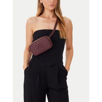 Pinko Handtasche PINKO Pelle Bottalata AI 25-26 PCPL 105354 A29Q Braun