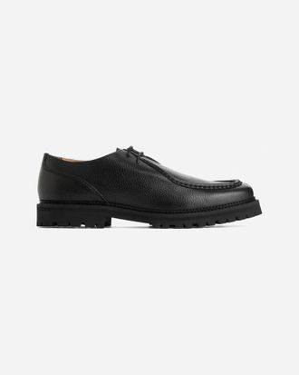 Arket Moc-Toe-Lederschuhe -Schwarz