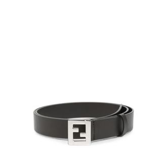 Fendi G&uuml;rtel mit FF-Logo - - Accessories - Herren - Braun - 110 CM