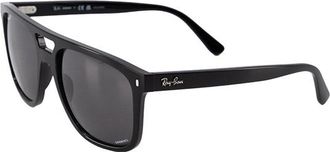 Ray-Ban Herren Sonnenbrille grau Kunststoff
