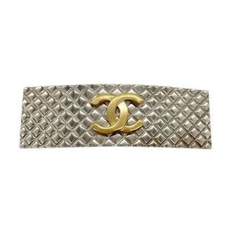 Chanel Pre-owned Vintage Barrette - - Pre-owned - Damen - Grau - ONE SIZE
