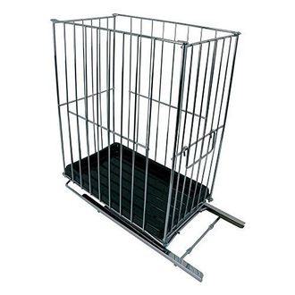 MSV Einbaueimer, Silber, 34.5x19.5x42.5 cm