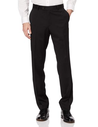 Carl Gross Herren Anzughose CG Steve, Schwarz (Schwarz 90), 102