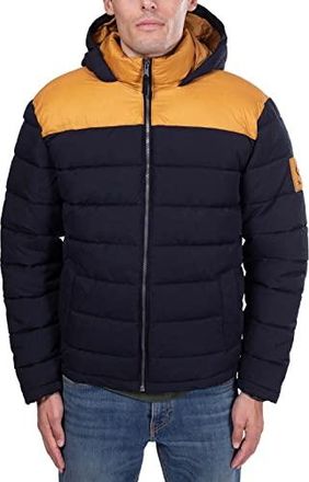 Timberland South Twin Lake TFO Heavy Puffer Jacket Wheat Boot/Black Vestes, Noir, XXXL Hommes