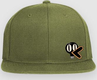 THE DUDES Duck Structured 6 Panel Cap cedar green