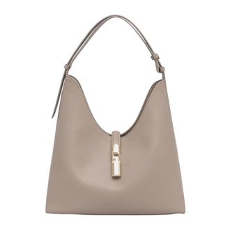Furla Goccia Umh&auml;ngetasche M - - Bags - Damen - Beige - ONE SIZE