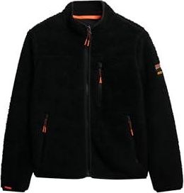 Superdry Sweat Outdoor Full Zip Fleece 16a Black/Black XS