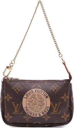 Louis Vuitton Crossbody Bags - Monogram Trunks and Bags Mini Pochette Accessoires - Gr. unisize - in Braun - für Damen