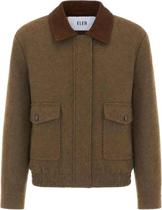 Eleh Veste Casual - Marron