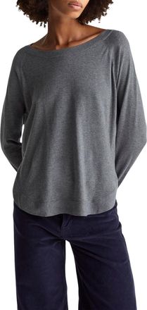 Benetton Damen Maglia G/C M/L 1y6sd10eg Pullover, grau, M