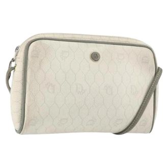 Dior Pre-owned Vintage Honeycomb Schultertasche - - Pre-owned - Damen - Wei&szlig; - ONE SIZE