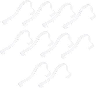 NUOBESTY 10 Stück Teiliges Transparentes High Heels Display Regal Sandalen Stütze Langlebiges Schuhregal für Perfekten Halt Verformungsschutz Einfache Schuhorg