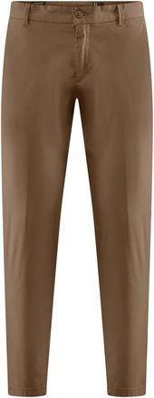 Bomboogie Homme, Pantalons, Brun, Taille: W38 Chino pants in cotton poplin