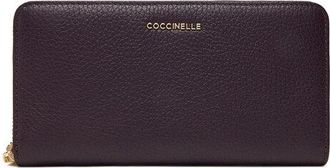 Coccinelle Geldbörse MW5 Metallic Soft E2 MW5 11 04 01 Violett