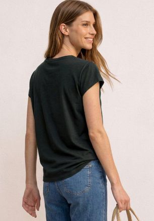 Street One T-Shirt mit V-Ausschnitt