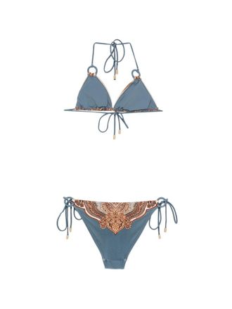 Zimmermann Mahon Bikini - Blue