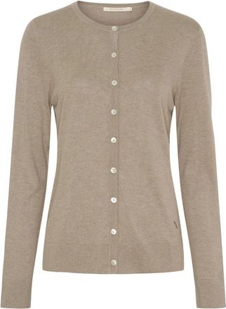 BTF-CPH Seiden Kaschmir Cardigan - - Knitwear - Damen - Grau - L