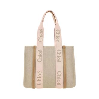 Chlo&eacute; Woody Tote Medium - - Bags - Damen - Braun - ONE SIZE