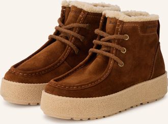 Marc O'Polo Marc Opolo Schn&uuml;rboots Pia braun