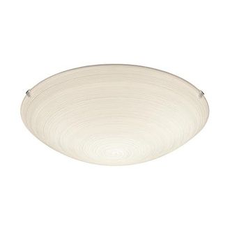 Eglo 90015 Plafonnier, M&eacute;tal, E27, Blanc