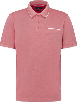 Bugatti Herren Poloshirt Brusttasche Kurzarm Modern Fit