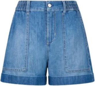 Liu Jo Femme, Shorts, Bleu, Taille: W28 Short