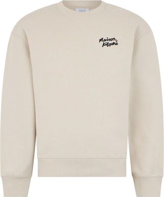 Maison Kitsun&eacute; Homme, Sweatshirts et sweats &agrave; capuche, Beige, Taille: L SweaT-shirts & SweaT-shirts &agrave; capuche