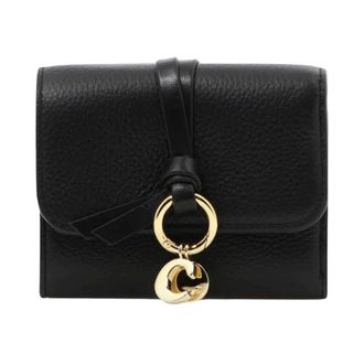 Chlo&eacute; Femme, Accessoires, Noir, Taille: ONE Size Portefeuille Tri-Fold Alphabet