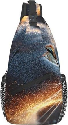 Generic Photon Sac &agrave; bandouli&egrave;re en forme de chat Particle Sac &agrave; bandouli&egrave;re Sac &agrave; dos de voyage pour homme Sac &agrave; dos de randonn&eacute;e Sac &agrave; dos de