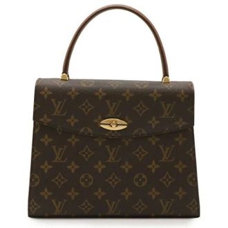 Louis Vuitton Sac &agrave; main Monogram Malletier Pre-owned - Femme - Pre-owned - Brun - Taille: ONE Size