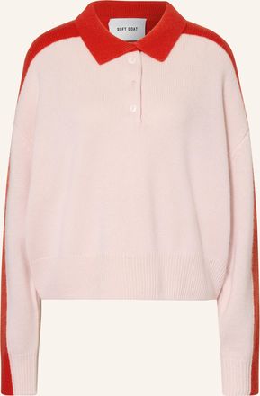 Soft Goat Soft Goat Strick-Poloshirt Aus Cashmere rosa