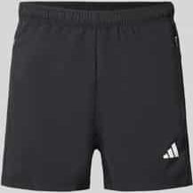 adidas Regular Fit Sport-Shorts mit Logo-Print