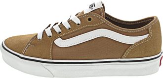 Vans Herren Filmore Decon Sneaker, Suede Canvas Light Brown White, 41 EU