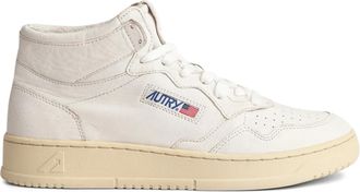 Autry Baskets Medalist Mid Cuir de Ch&egrave;vre Autry
